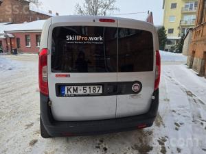Grey Fiat Doblo 2016 in Daugavpils, with an engine capacity of 1.30 L and mileage of 169 thousand km for 5600 €, photo 7 on AUTOMOTO.COM.LV