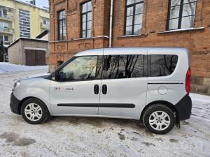 Grey Fiat Doblo 2016 in Daugavpils, with an engine capacity of 1.30 L and mileage of 169 thousand km for 5600 €, photo 9 on AUTOMOTO.COM.LV