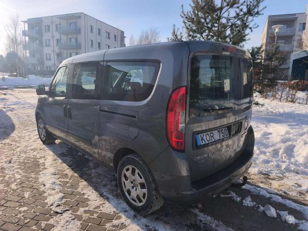 Pelēks Fiat Doblo 2018 Viļņa, ar dzinēja tilpumu 1.60 L un nobraukumu 265 tūkst. km par 5800 €, foto 5 vietnē AUTOMOTO.COM.LV