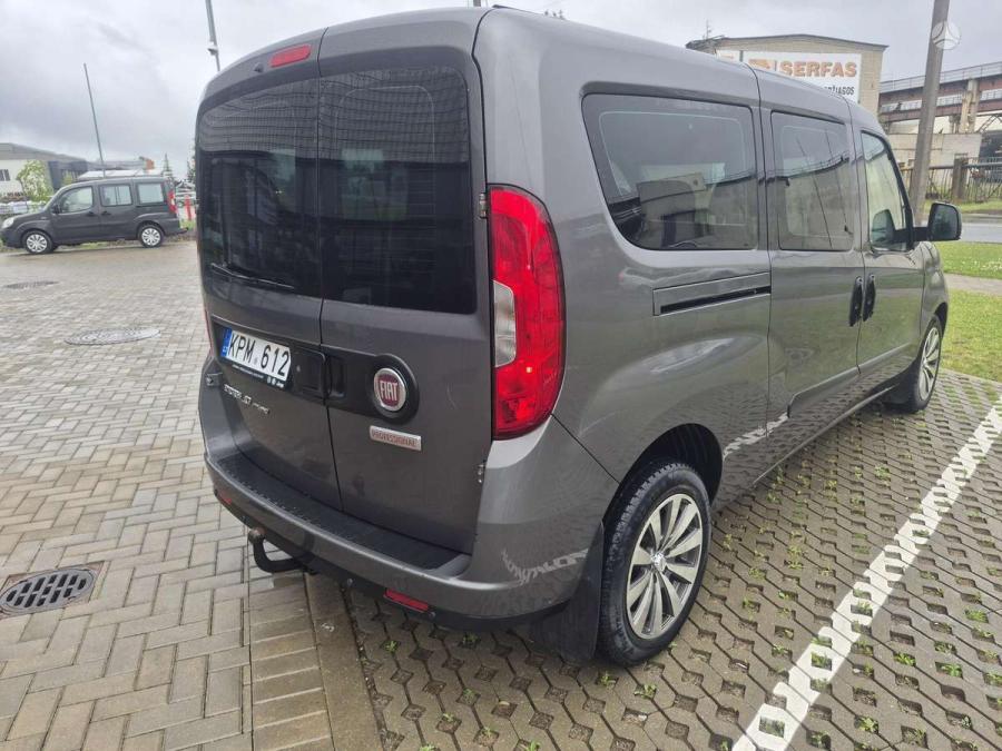 Pelēks Fiat Doblo 2018 Kauņa, ar dzinēja tilpumu 1.60 L un nobraukumu 176 tūkst. km par 6500 €, foto 3 vietnē AUTOMOTO.COM.LV