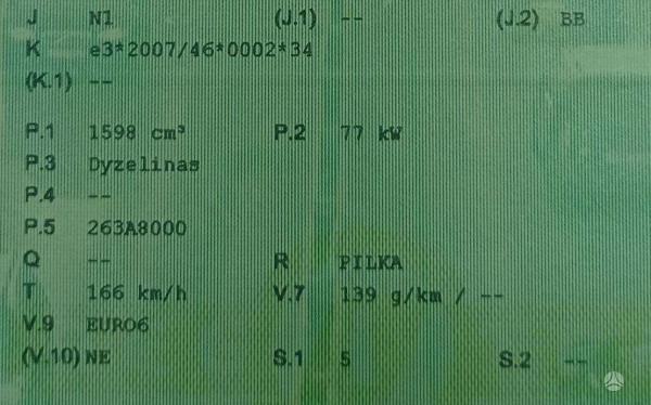 Серый Фиат Добло 2018 в Каунас, объемом двигателя 1.60 л и пробегом 176 тыс. км за 6500 €, фото 10 на AUTOMOTO.COM.LV