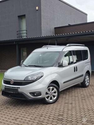 Grey Fiat Doblo 2019 in Radviliskis, with an engine capacity of 1.37 L and mileage of 138 thousand km for 8800 €, photo  on AUTOMOTO.COM.LV