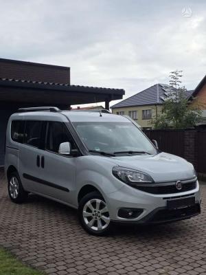 Grey Fiat Doblo 2019 in Radviliskis, with an engine capacity of 1.37 L and mileage of 138 thousand km for 8800 €, photo 4 on AUTOMOTO.COM.LV