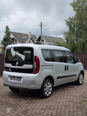 Grey Fiat Doblo 2019 in Radviliskis, with an engine capacity of 1.37 L and mileage of 138 thousand km for 8800 €, photo 5 on AUTOMOTO.COM.LV