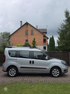 Grey Fiat Doblo 2019 in Radviliskis, with an engine capacity of 1.37 L and mileage of 138 thousand km for 8800 €, photo 9 on AUTOMOTO.COM.LV