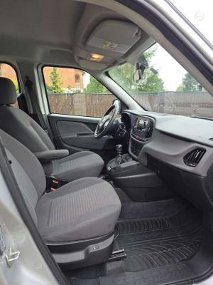 Grey Fiat Doblo 2019 in Radviliskis, with an engine capacity of 1.37 L and mileage of 138 thousand km for 8800 €, photo 17 on AUTOMOTO.COM.LV