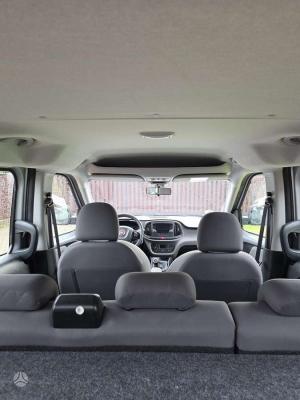 Grey Fiat Doblo 2019 in Radviliskis, with an engine capacity of 1.37 L and mileage of 138 thousand km for 8800 €, photo 21 on AUTOMOTO.COM.LV