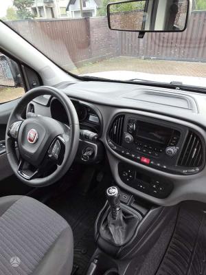 Grey Fiat Doblo 2019 in Radviliskis, with an engine capacity of 1.37 L and mileage of 138 thousand km for 8800 €, photo 25 on AUTOMOTO.COM.LV