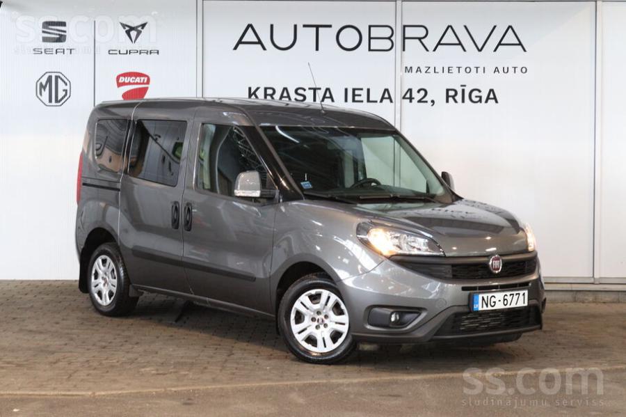 Pelēks Fiat Doblo 2022 Rīga, ar dzinēja tilpumu 1.60 L un nobraukumu 53 tūkst. km par 12990 €, foto 4 vietnē AUTOMOTO.COM.LV