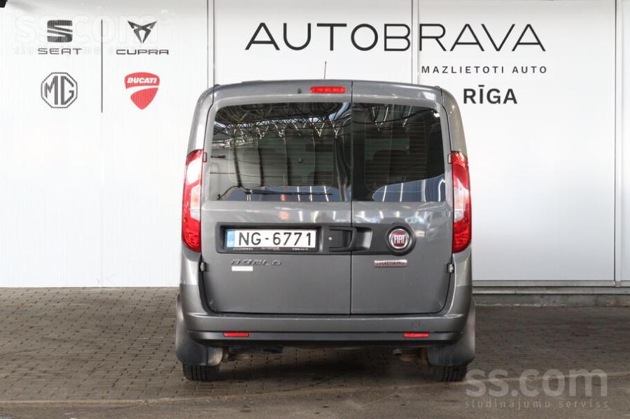 Pelēks Fiat Doblo 2022 Rīga, ar dzinēja tilpumu 1.60 L un nobraukumu 53 tūkst. km par 12990 €, foto 8 vietnē AUTOMOTO.COM.LV