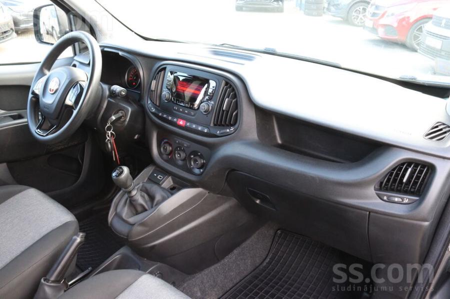 Pelēks Fiat Doblo 2022 Rīga, ar dzinēja tilpumu 1.60 L un nobraukumu 53 tūkst. km par 12990 €, foto 25 vietnē AUTOMOTO.COM.LV