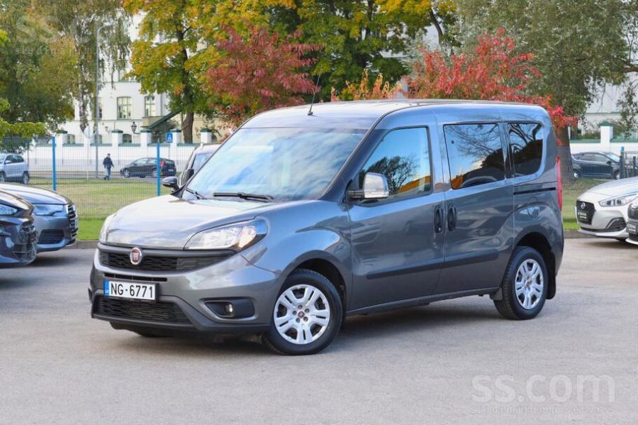 Pelēks Fiat Doblo 2022 Rīga, ar dzinēja tilpumu 1.60 L un nobraukumu 53 tūkst. km par 12990 €, foto 28 vietnē AUTOMOTO.COM.LV