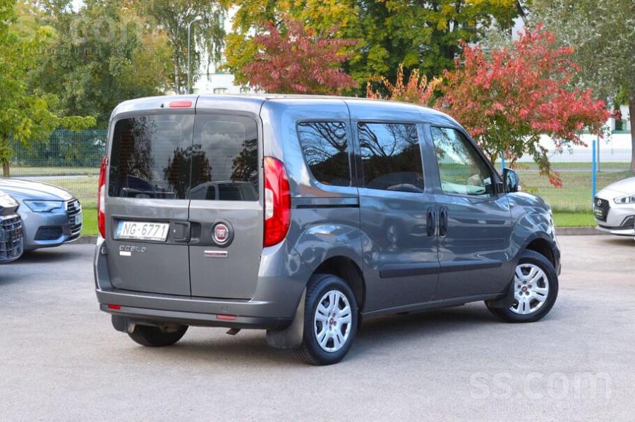 Pelēks Fiat Doblo 2022 Rīga, ar dzinēja tilpumu 1.60 L un nobraukumu 53 tūkst. km par 12990 €, foto 29 vietnē AUTOMOTO.COM.LV