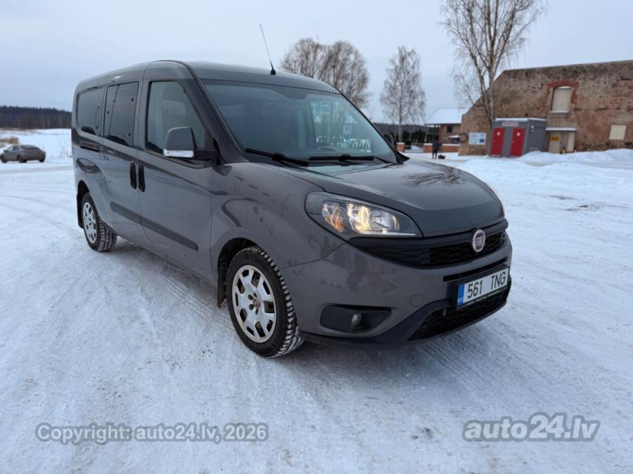 Grey Fiat Doblo 2018 in Tartu, with an engine capacity of 1.60 L and mileage of 184 thousand km for 7500 €, photo 2 on AUTOMOTO.COM.LV