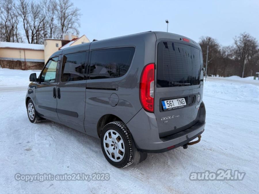 Grey Fiat Doblo 2018 in Tartu, with an engine capacity of 1.60 L and mileage of 184 thousand km for 7500 €, photo 4 on AUTOMOTO.COM.LV