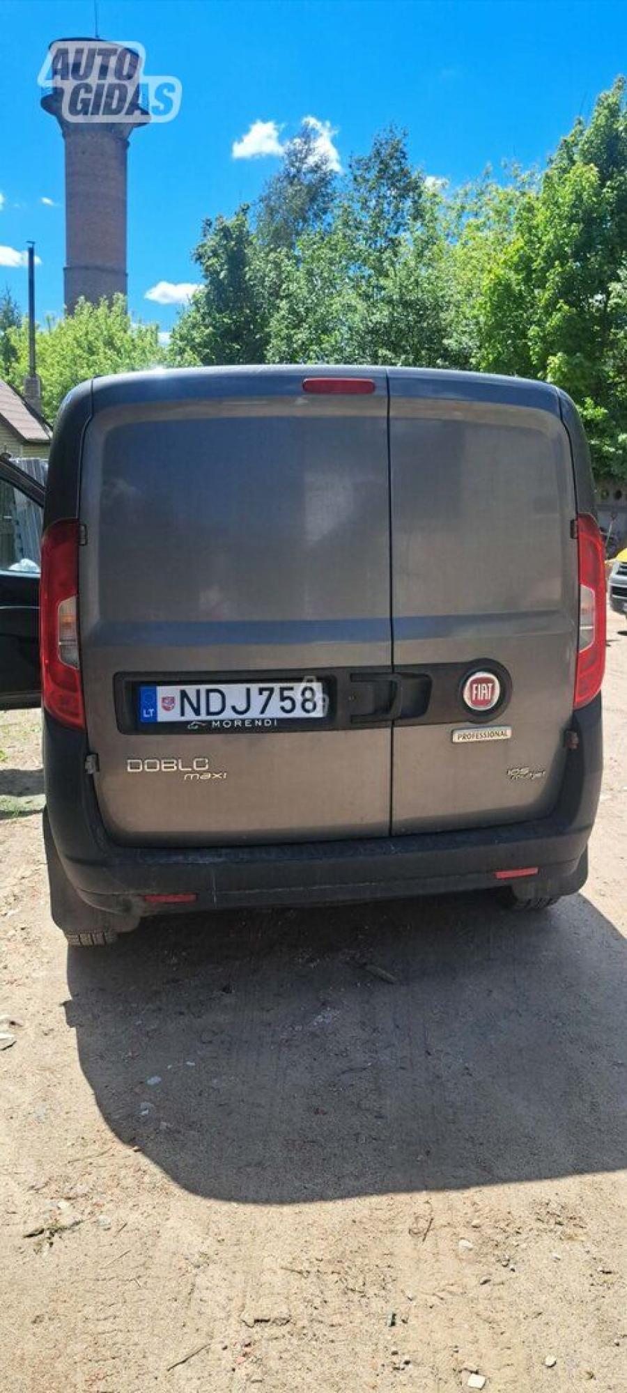 Pelēks Fiat Doblo 2016 Viļņa, ar dzinēja tilpumu 1.60 L un nobraukumu 275 tūkst. km par 3100 €, foto 7 vietnē AUTOMOTO.COM.LV