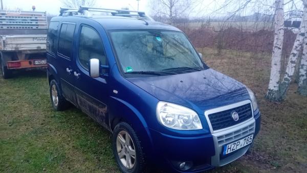 Fiat Doblo 2007 in Vilnius, with an engine capacity of 1.90 L and mileage of 256 thousand km for 2500 €, photo 1 on AUTOMOTO.COM.LV