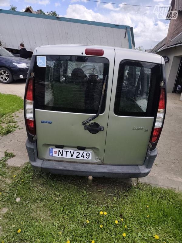 Fiat Doblo 2002 in Vilnius, with an engine capacity of 1.90 L and mileage of 261 thousand km for 700 €, photo 4 on AUTOMOTO.COM.LV