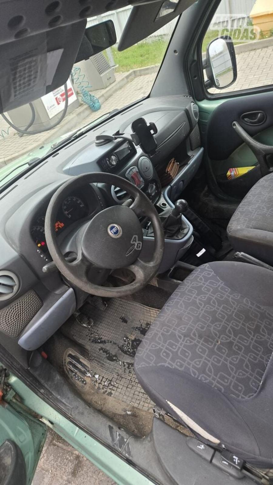 Fiat Doblo 2005 in Prienai, with an engine capacity of 1.90 L and mileage of 379 thousand km for 950 €, photo 11 on AUTOMOTO.COM.LV