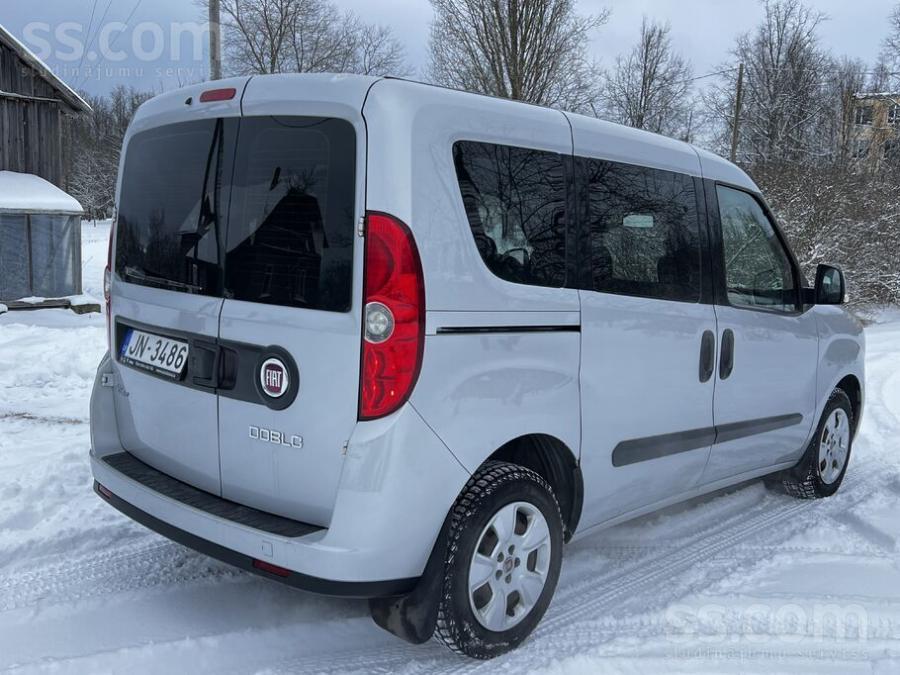 Fiat Doblo 2014 Gulbene, ar dzinēja tilpumu 1.30 L un nobraukumu 165 tūkst. km par 3450 €, foto 5 vietnē AUTOMOTO.COM.LV