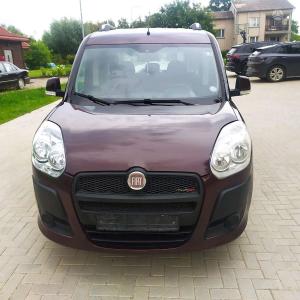 Red Fiat Doblo 2013 in Birzai, with an engine capacity of 1.37 L and mileage of 214 thousand km for 3650 €, photo 6 on AUTOMOTO.COM.LV