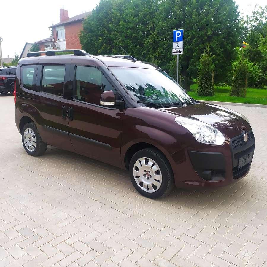Red Fiat Doblo 2013 in Birzai, with an engine capacity of 1.37 L and mileage of 214 thousand km for 3650 €, photo 14 on AUTOMOTO.COM.LV