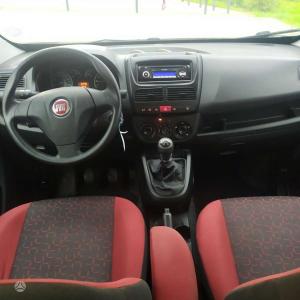 Red Fiat Doblo 2013 in Birzai, with an engine capacity of 1.37 L and mileage of 214 thousand km for 3650 €, photo 25 on AUTOMOTO.COM.LV