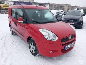Sarkans Fiat Doblo 2014 Klaipėda, ar dzinēja tilpumu 1.60 L un nobraukumu 243 tūkst. km par 3800 €, foto  vietnē AUTOMOTO.COM.LV