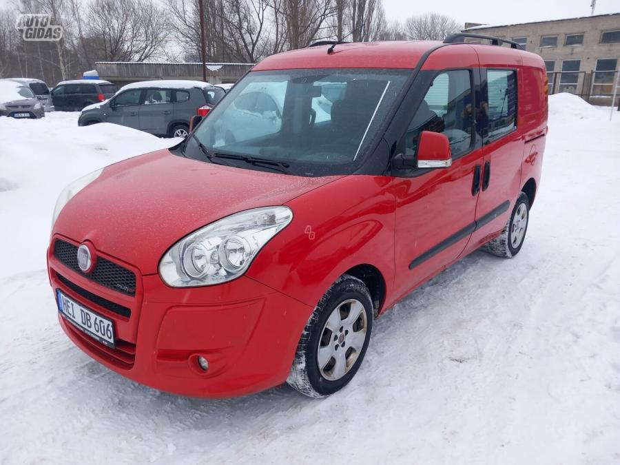 Sarkans Fiat Doblo 2014 Klaipėda, ar dzinēja tilpumu 1.60 L un nobraukumu 243 tūkst. km par 3800 €, foto 3 vietnē AUTOMOTO.COM.LV