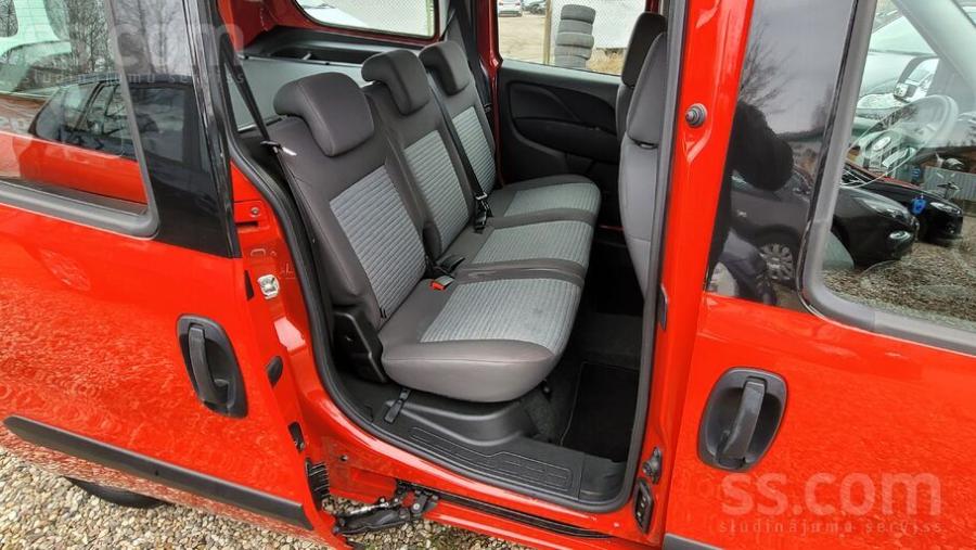 Sarkans Fiat Doblo 2019 Daugavpils, ar dzinēja tilpumu 1.60 L un nobraukumu 213 tūkst. km par 9950 €, foto 16 vietnē AUTOMOTO.COM.LV