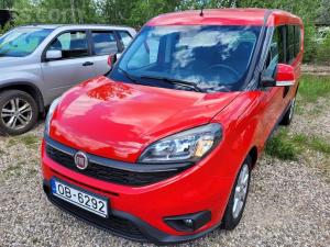 Red Fiat Doblo 2019 in Daugavpils, with an engine capacity of 1.60 L and mileage of 213 thousand km for 8990 €, photo  on AUTOMOTO.COM.LV