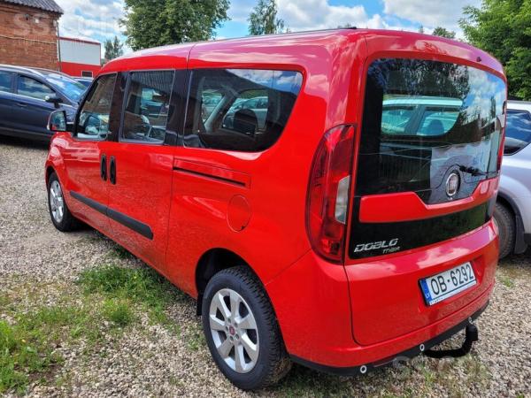 Красный Фиат Добло 2019 в Даугавпилс, объемом двигателя 1.60 л и пробегом 213 тыс. км за 8990 €, фото 4 на AUTOMOTO.COM.LV