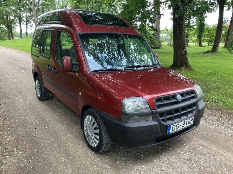 Sarkans Fiat Doblo 2006 Jelgava, ar dzinēja tilpumu 1.30 L un nobraukumu 251 tūkst. km par 1850 €, foto 1 vietnē AUTOMOTO.COM.LV