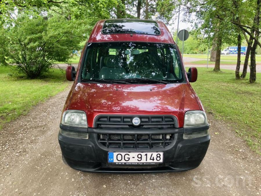 Sarkans Fiat Doblo 2006 Jelgava, ar dzinēja tilpumu 1.30 L un nobraukumu 251 tūkst. km par 1850 €, foto 4 vietnē AUTOMOTO.COM.LV