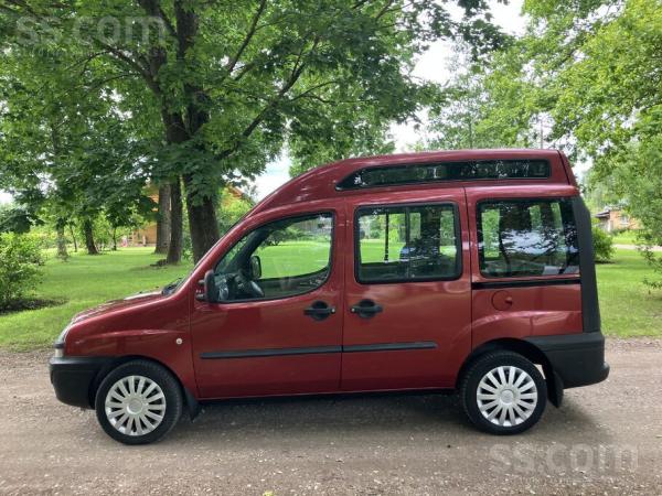 Red Fiat Doblo 2006 in Jelgava, with an engine capacity of 1.30 L and mileage of 251 thousand km for 1850 €, photo 5 on AUTOMOTO.COM.LV
