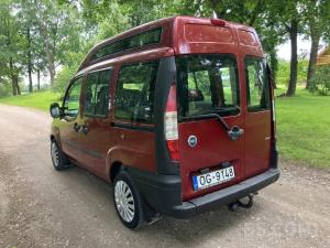 Sarkans Fiat Doblo 2006 Jelgava, ar dzinēja tilpumu 1.30 L un nobraukumu 251 tūkst. km par 1850 €, foto 7 vietnē AUTOMOTO.COM.LV