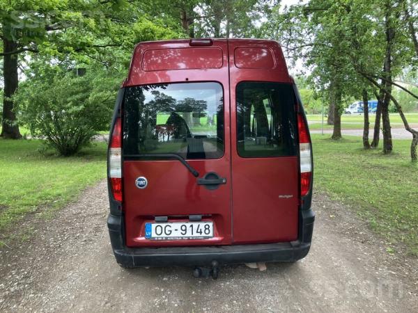 Red Fiat Doblo 2006 in Jelgava, with an engine capacity of 1.30 L and mileage of 251 thousand km for 1850 €, photo 7 on AUTOMOTO.COM.LV