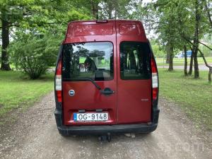 Sarkans Fiat Doblo 2006 Jelgava, ar dzinēja tilpumu 1.30 L un nobraukumu 251 tūkst. km par 1850 €, foto 8 vietnē AUTOMOTO.COM.LV