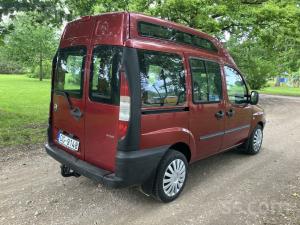 Sarkans Fiat Doblo 2006 Jelgava, ar dzinēja tilpumu 1.30 L un nobraukumu 251 tūkst. km par 1850 €, foto 9 vietnē AUTOMOTO.COM.LV