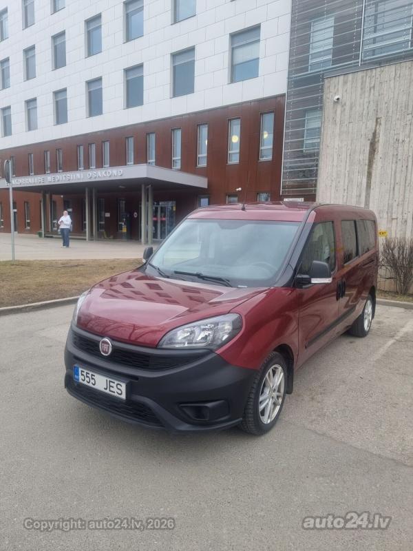 Sarkans Fiat Doblo 2020 Tartu, ar dzinēja tilpumu 1.60 L un nobraukumu 100 tūkst. km par 10000 €, foto 1 vietnē AUTOMOTO.COM.LV