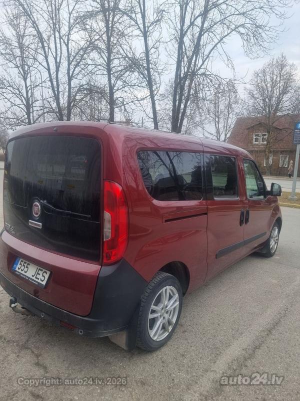 Sarkans Fiat Doblo 2020 Tartu, ar dzinēja tilpumu 1.60 L un nobraukumu 100 tūkst. km par 10000 €, foto 3 vietnē AUTOMOTO.COM.LV