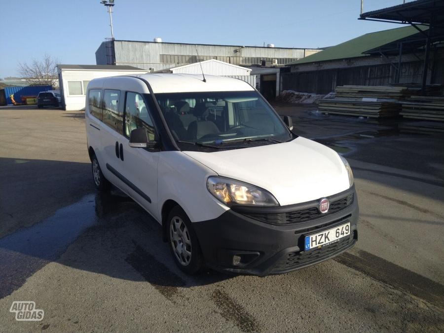 Fiat Doblo 2015 Kauņa, ar dzinēja tilpumu 1.60 L un nobraukumu 300 tūkst. km par 4350 €, foto 1 vietnē AUTOMOTO.COM.LV