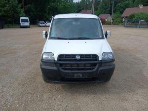 White Fiat Doblo 2003 in Kelme, with an engine capacity of 1.24 L and mileage of 185 thousand km for 1950 €, photo 3 on AUTOMOTO.COM.LV