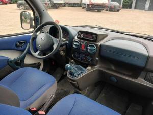 White Fiat Doblo 2003 in Kelme, with an engine capacity of 1.24 L and mileage of 185 thousand km for 1950 €, photo 12 on AUTOMOTO.COM.LV
