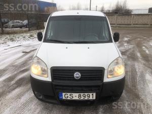 Balts Fiat Doblo 2007 Ogre, ar dzinēja tilpumu 1.90 L un nobraukumu 401 tūkst. km par 2050 €, foto  vietnē AUTOMOTO.COM.LV