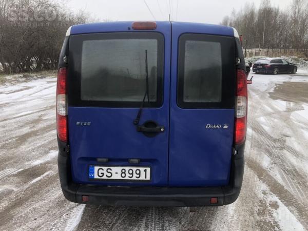 Balts Fiat Doblo 2007 Ogre, ar dzinēja tilpumu 1.90 L un nobraukumu 401 tūkst. km par 2050 €, foto 5 vietnē AUTOMOTO.COM.LV