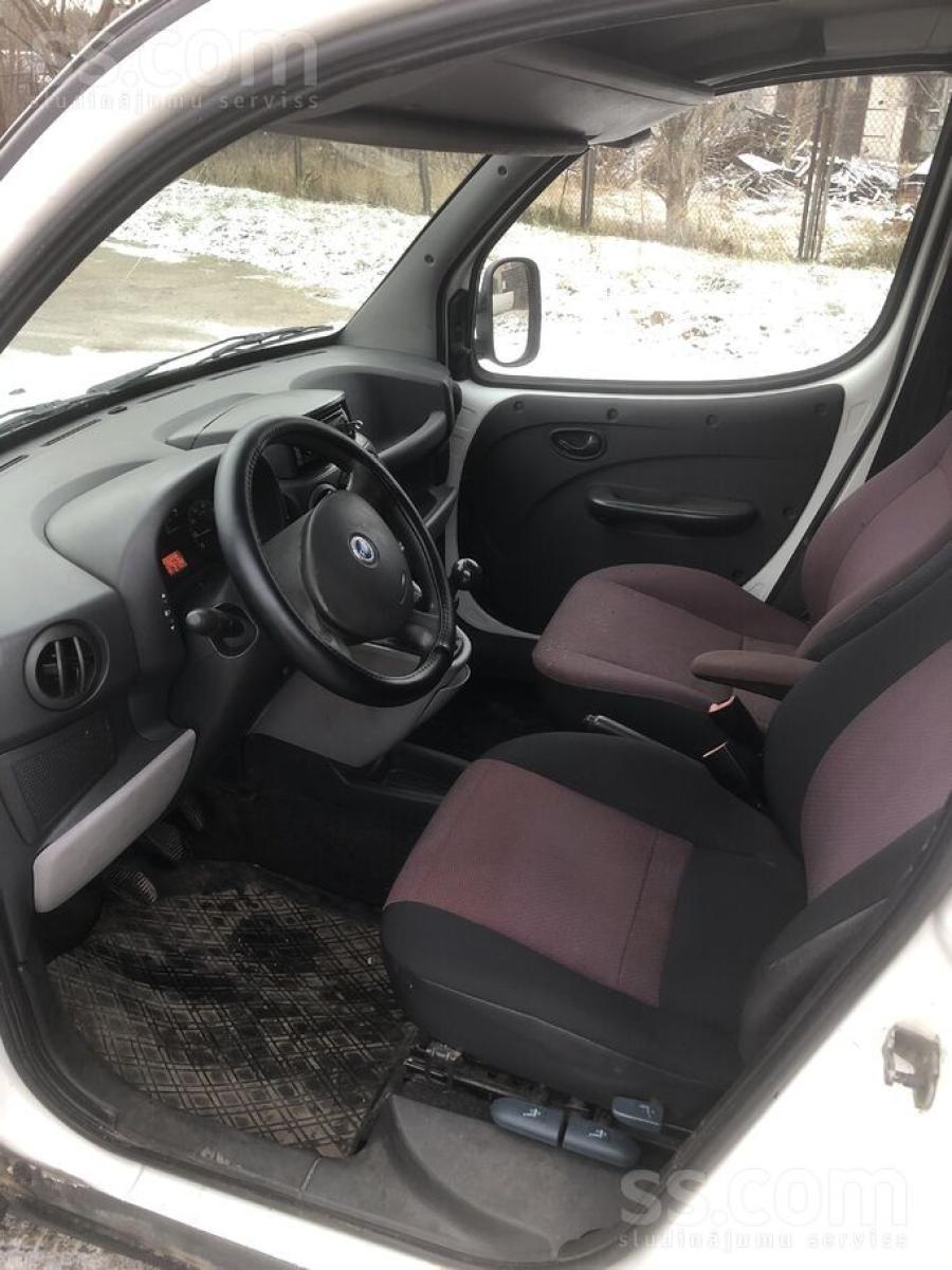 Balts Fiat Doblo 2007 Ogre, ar dzinēja tilpumu 1.90 L un nobraukumu 401 tūkst. km par 2050 €, foto 6 vietnē AUTOMOTO.COM.LV