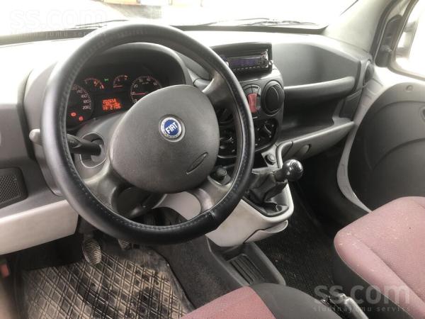 Balts Fiat Doblo 2007 Ogre, ar dzinēja tilpumu 1.90 L un nobraukumu 401 tūkst. km par 2050 €, foto 7 vietnē AUTOMOTO.COM.LV