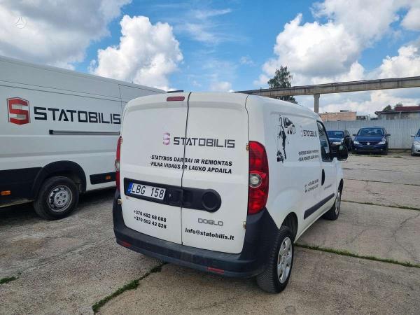 Balts Fiat Doblo 2010 Kauņa, ar dzinēja tilpumu 1.60 L un nobraukumu 400 tūkst. km par 1650 €, foto 2 vietnē AUTOMOTO.COM.LV