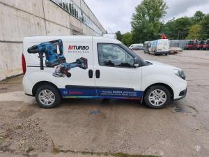 White Fiat Doblo 2016 in Kaunas, with an engine capacity of 1.25 L and mileage of 203 thousand km for 1700 €, photo 3 on AUTOMOTO.COM.LV